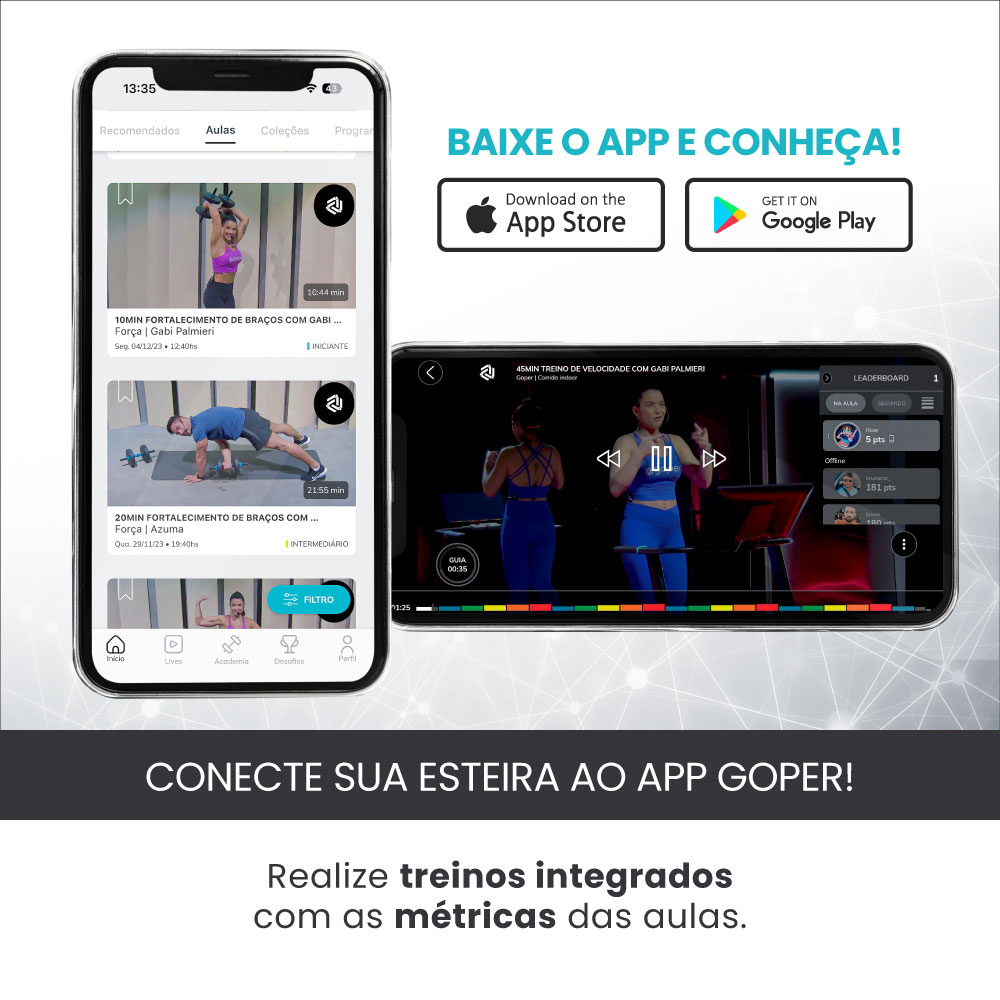 GOPER RUN+ | O start do seu movimento.